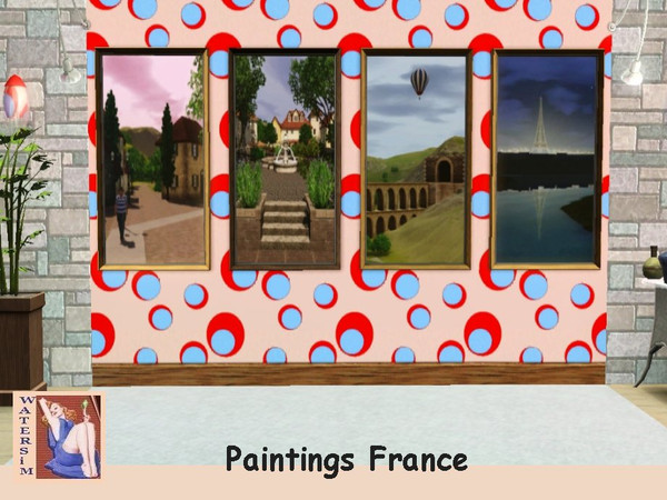 The Sims Resource - ws Paintings France