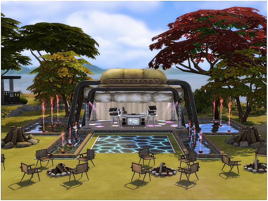 The Sims Resource - Outdoor DJ