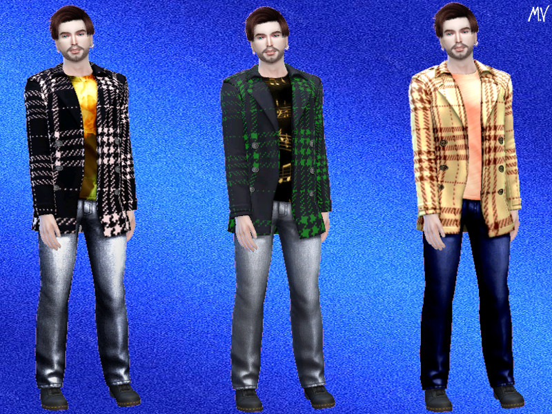 The Sims Resource | Men's Cold Set