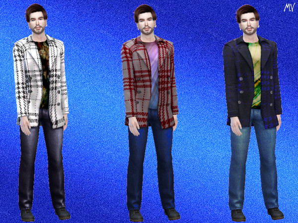 The Sims Resource | Men's Cold Set