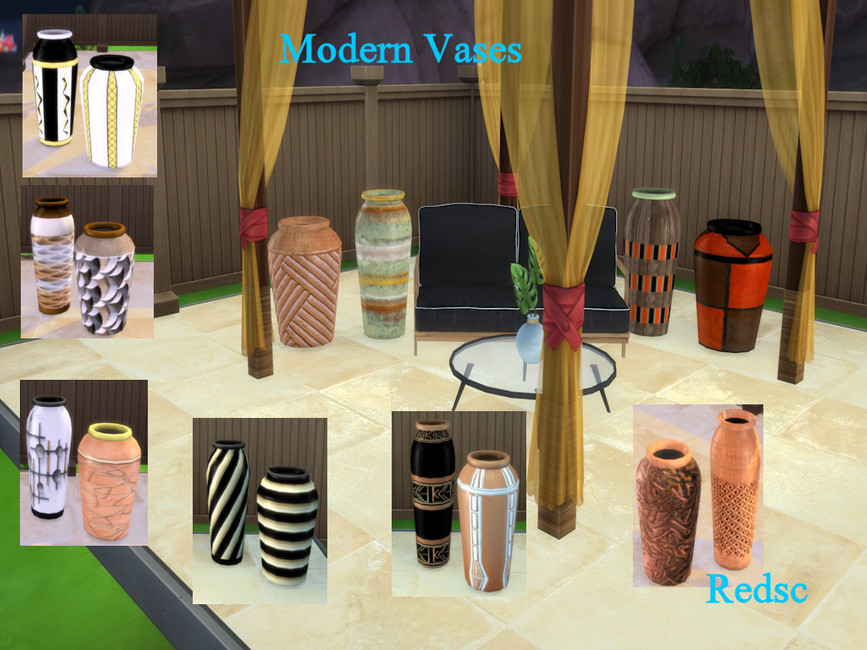 The Sims Resource - Vases Galore