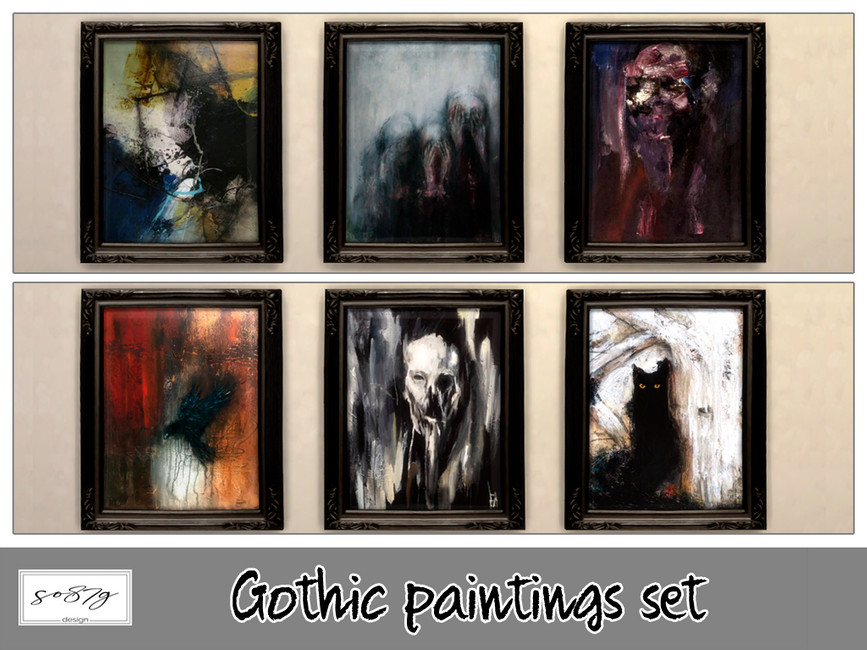 The Sims Resource - Gothic Paint
