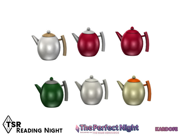 The Sims Resource | The Perfect Night_Reading Night_Teapot
