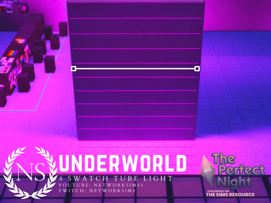 The Sims Resource - The Perfect Night - Underworld Horizontal Tube Light