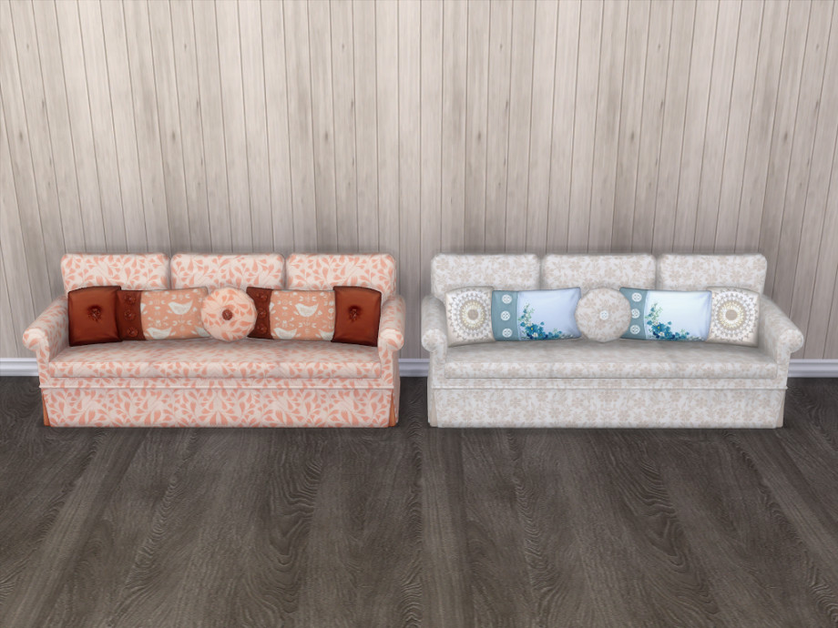 The Sims Resource | Country Living Sofa