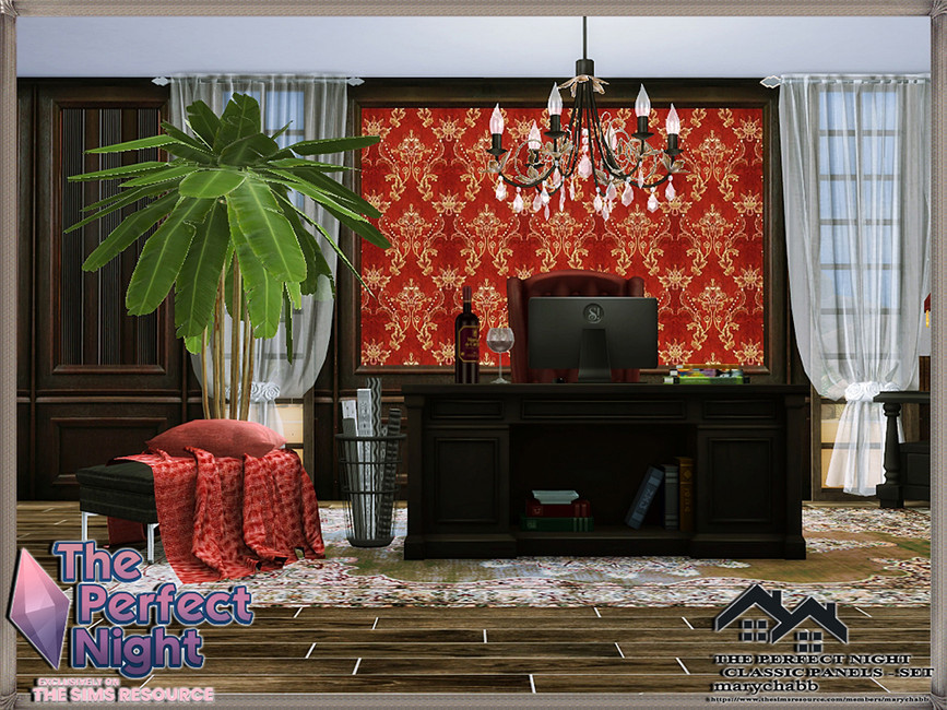 The Sims Resource - The Perfect Night - Classic Panels - Set