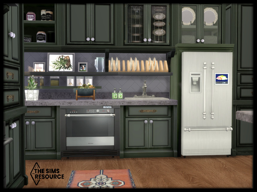 The Sims Resource - Country Kitchen set