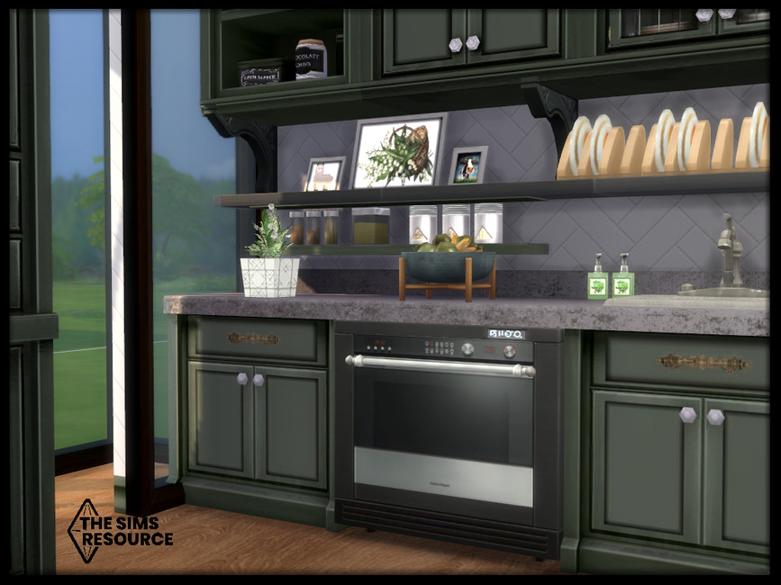 The Sims Resource - Country Kitchen set