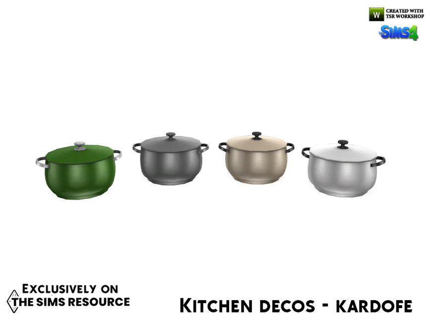The Sims Resource - Kitchen decos_Pot