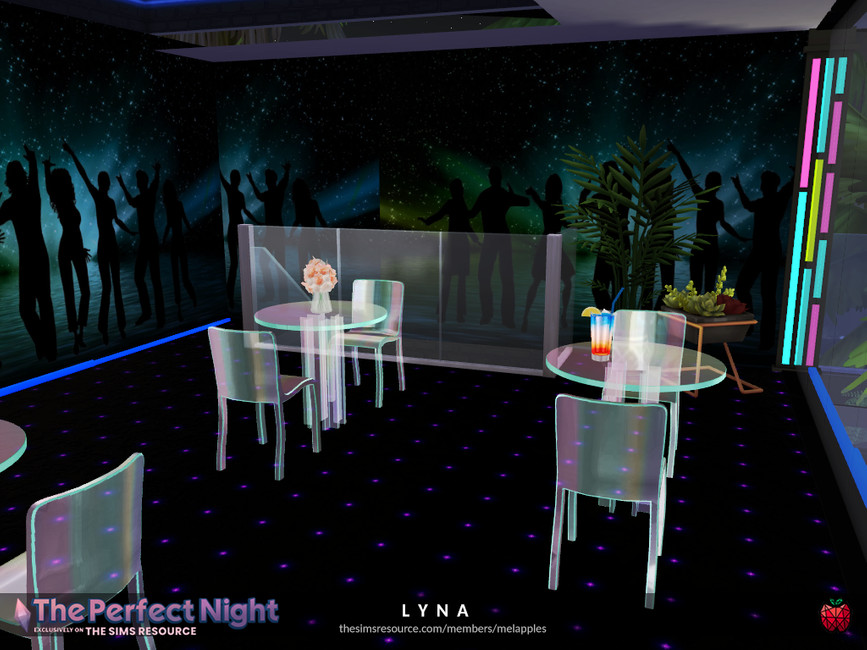 The Sims Resource - The Perfect Night - Lyna rooftop nightclub