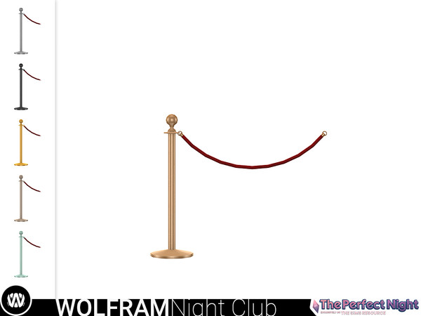 The Sims Resource | The Perfect Night - Wolfram Rope Barrier