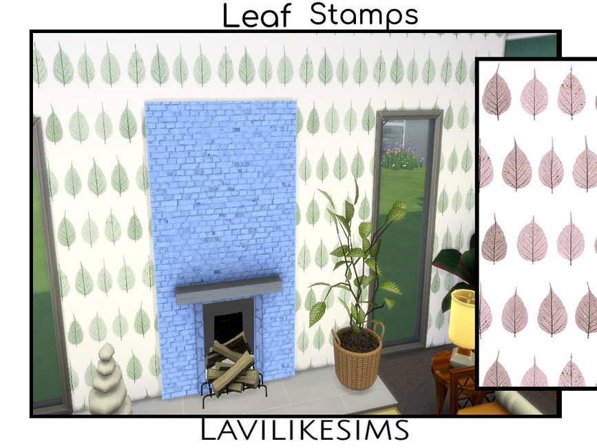 The Sims Resource - Leaf Stamps