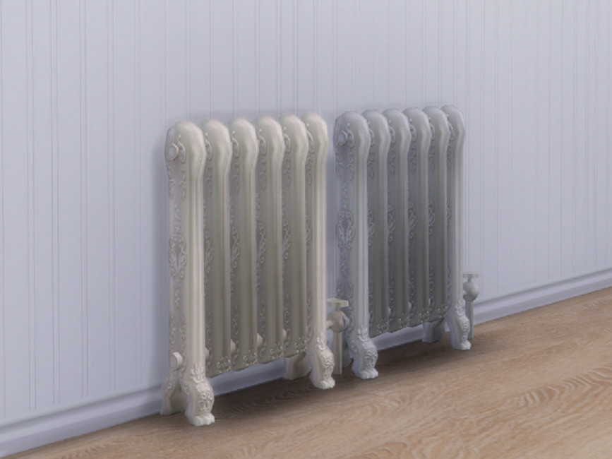 The Sims Resource - Summer Yellow Country Vintage Radiator