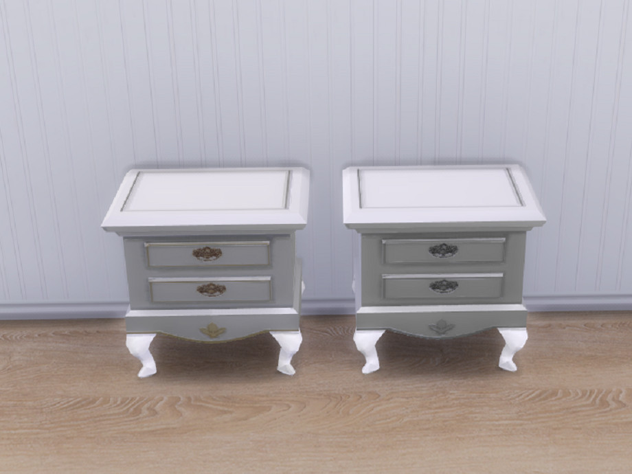 The Sims Resource | Summer Yellow Country End Table