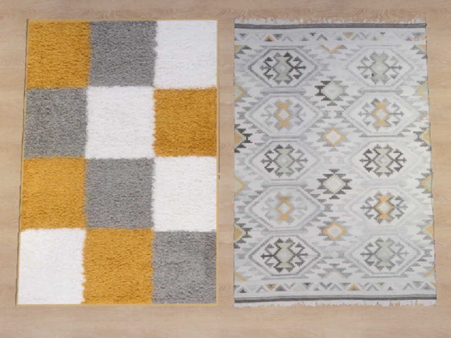 The Sims Resource | Summer Yellow country Rug