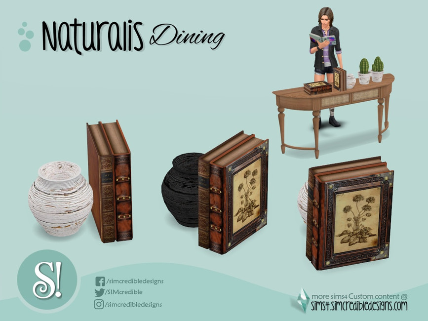 The Sims Resource - Naturalis Dining books 2