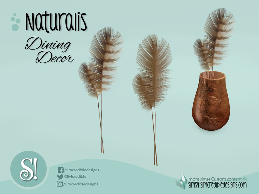 The Sims Resource - Naturalis Dining Feathers only