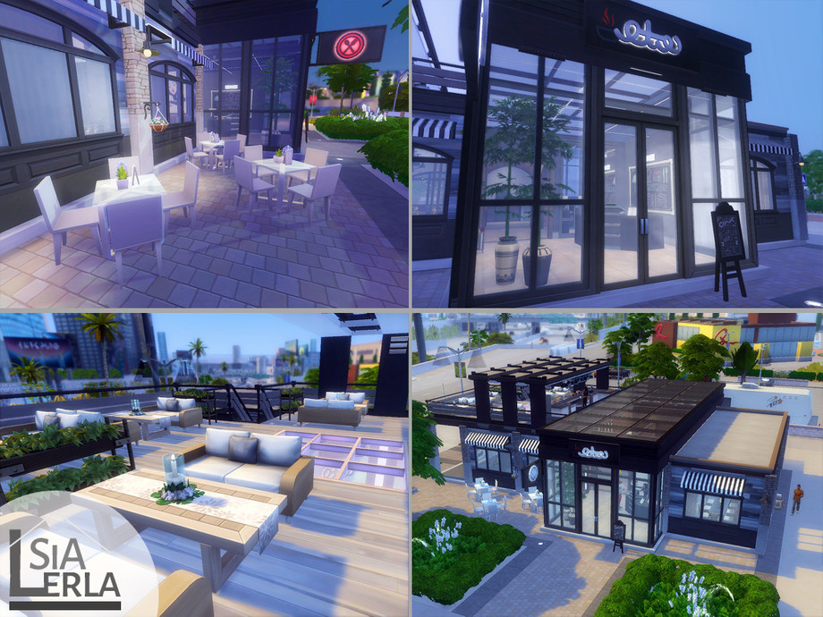 The Sims Resource | Cafe-restaurant "Cozy place" - NO CC