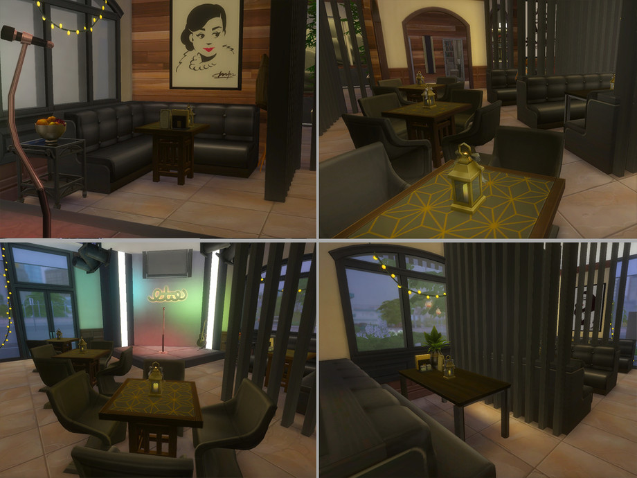 The Sims Resource | Cafe-restaurant "Cozy place" - NO CC