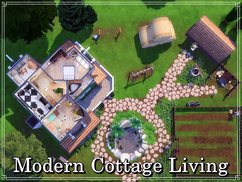 The Sims Resource | Modern Cottage Living