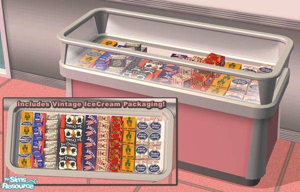 The Sims Resource | Pink Chill - Pink Freezer Bin