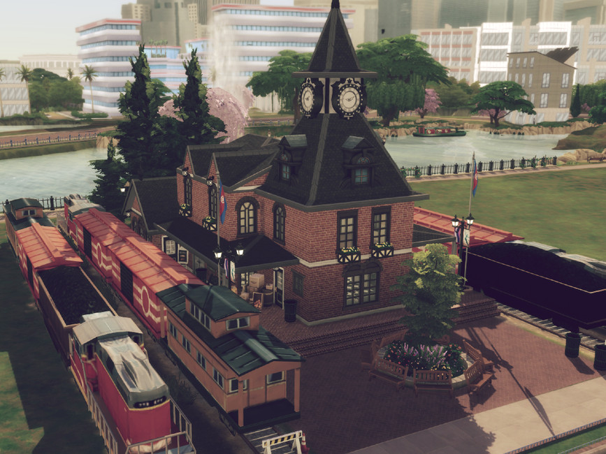 The Sims Resource - Old train station