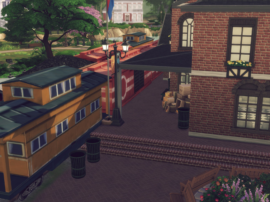 The Sims Resource - Old train station