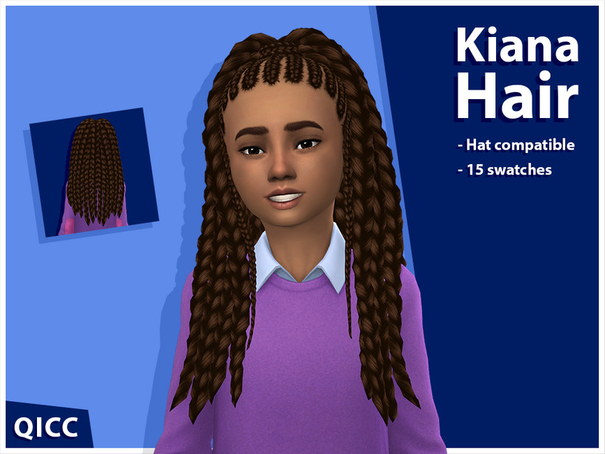 The Sims Resource - Kiana Hair