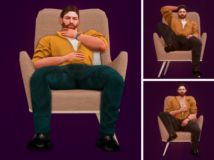 The Sims Resource - Sitting PosePack