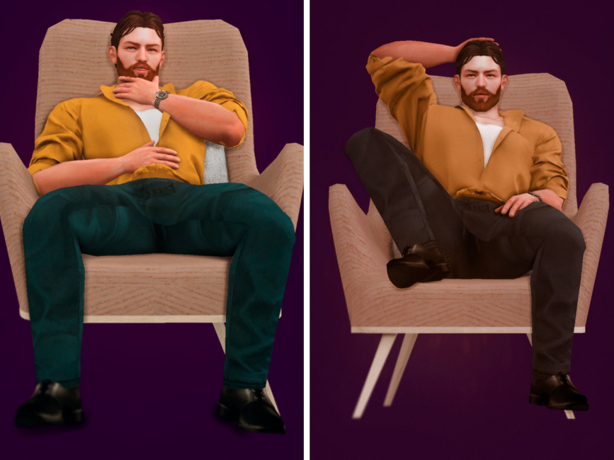 The Sims Resource - Sitting PosePack