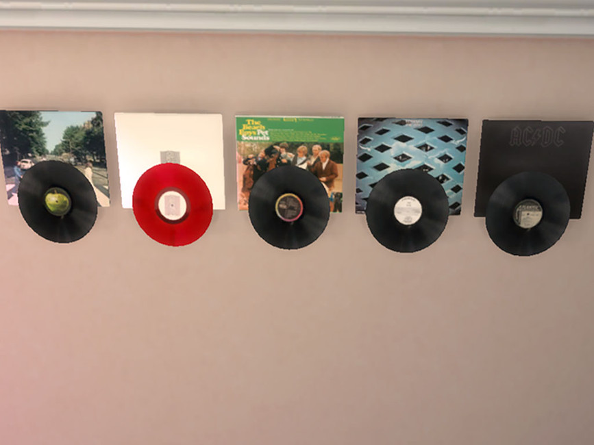 The Sims Resource - Vinyls decor