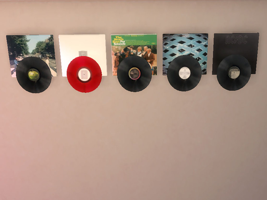 The Sims Resource - Vinyls decor