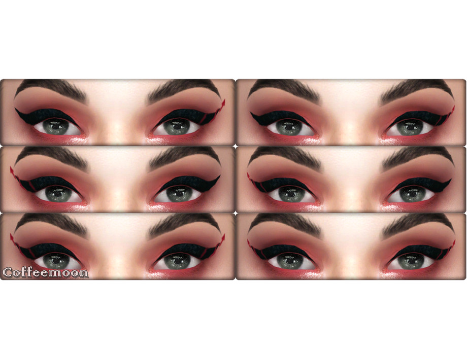 Red Devil Eye Makeup