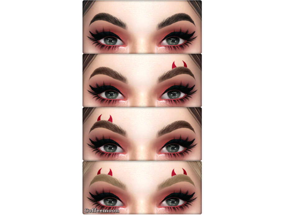 Red Devil Eye Makeup