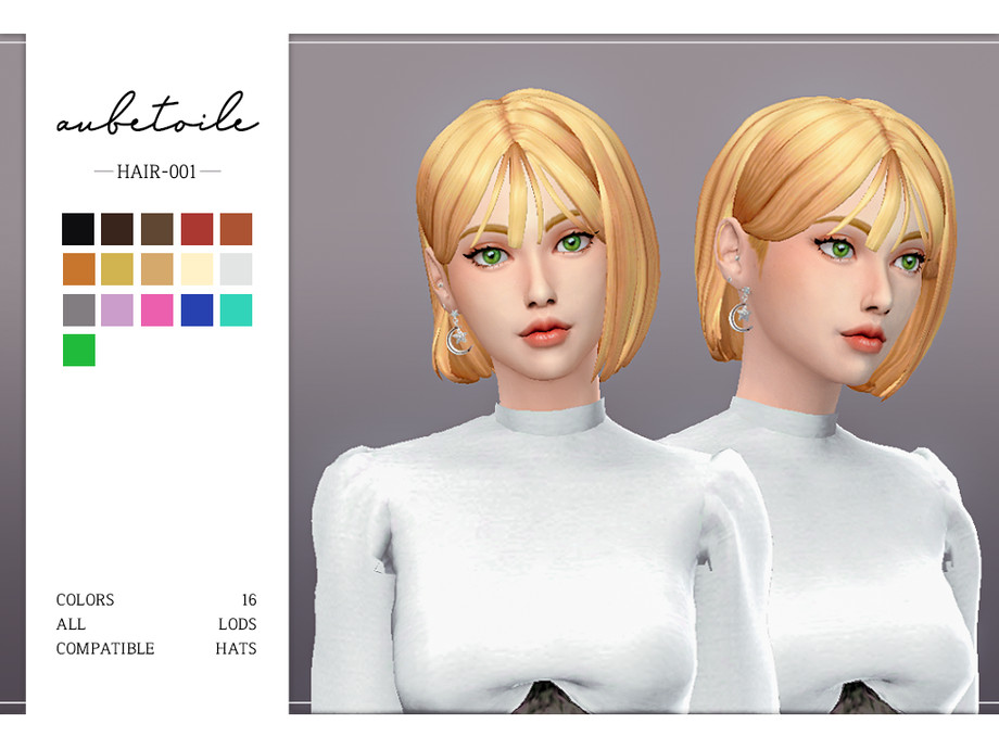 The Sims Resource | Hair 001