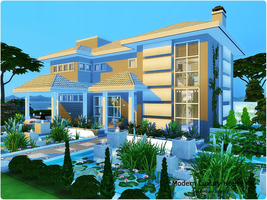 The Sims Resource - Modern Luxury House 46