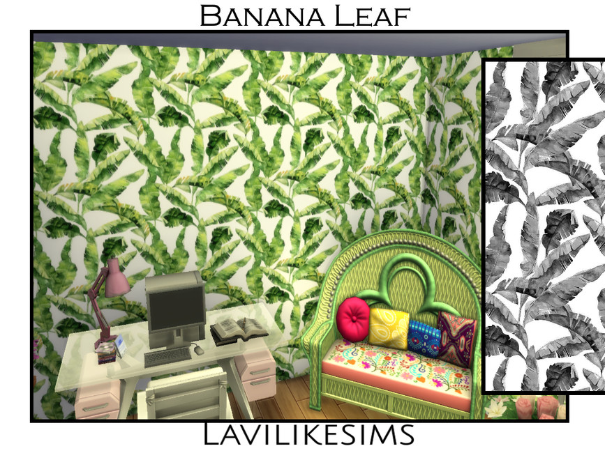 The Sims Resource - Banana Leaf