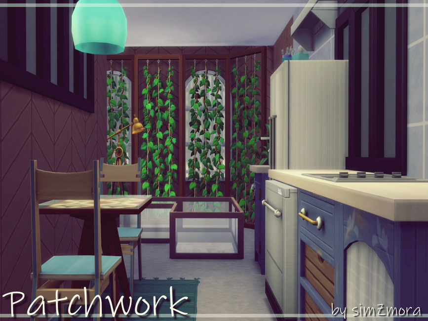 The Sims Resource - Patchwork House | TS4 Gallery