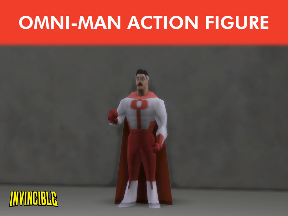 The Sims Resource | Omni-Man Action Figure - from Invincible