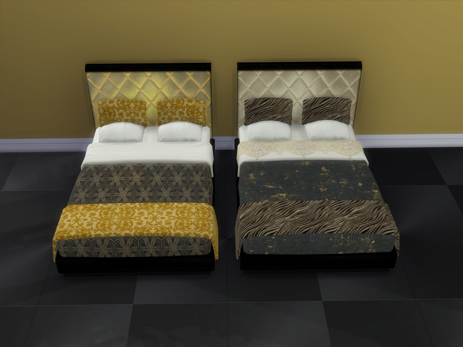 The Sims Resource | The Midas Touch King Bed
