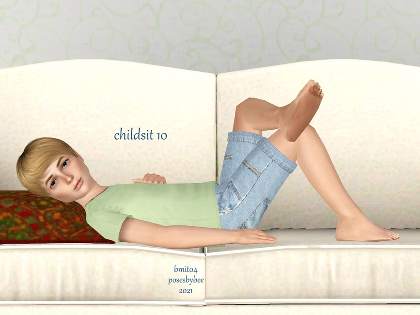 The Sims Resource - Child Sitting Poses