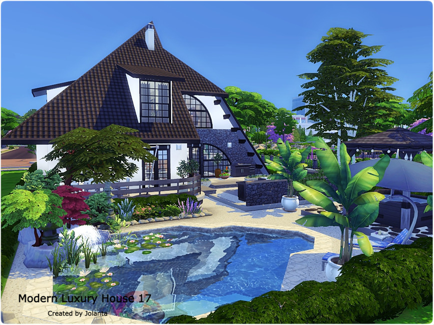 The Sims Resource - Modern Luxury House 17