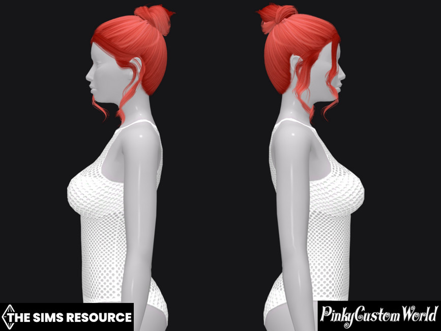 The Sims Resource - Retexture of Eleanor hair by LeahLillith