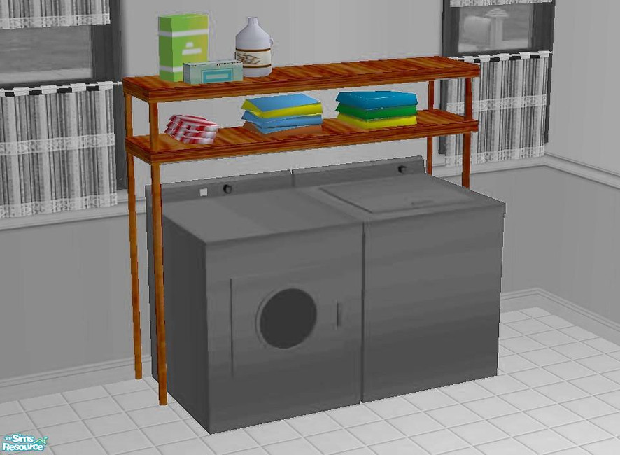 The Sims Resource - Laundry Shelf- #255523