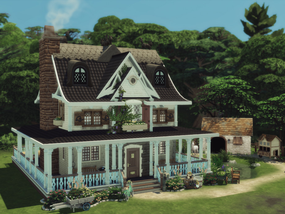 The Sims Resource | Cottagecore farm