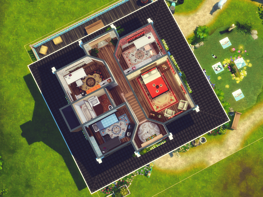 The Sims Resource | Cottagecore farm