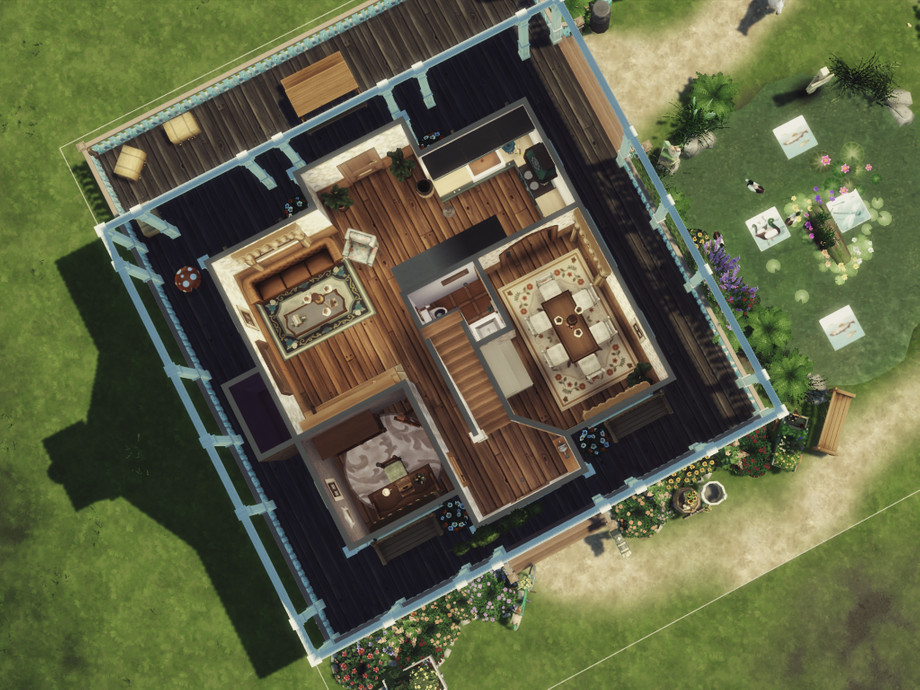 The Sims Resource | Cottagecore farm