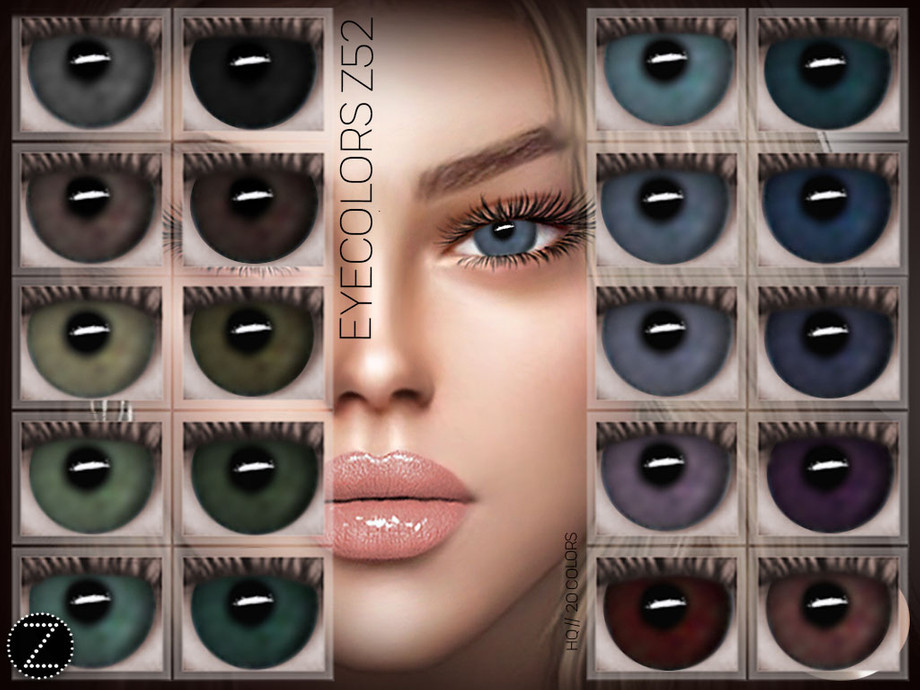 The Sims Resource | EYECOLORS Z52