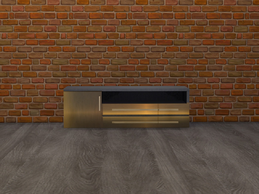 The Sims Resource - City Living Modular TV Entertainment Center 2