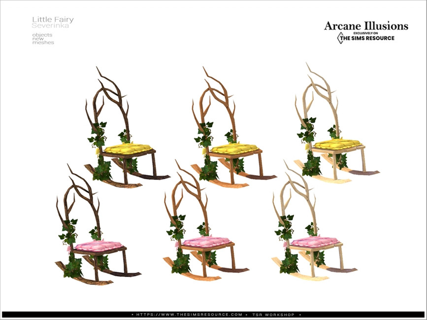 The Sims Resource - ArcaneIllusions LittleFairy - rocking chair